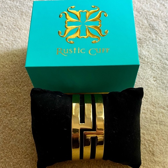 Rustic Cuff | Jewelry | Rustic Cuff Bracelet Metal Gold | Poshmark